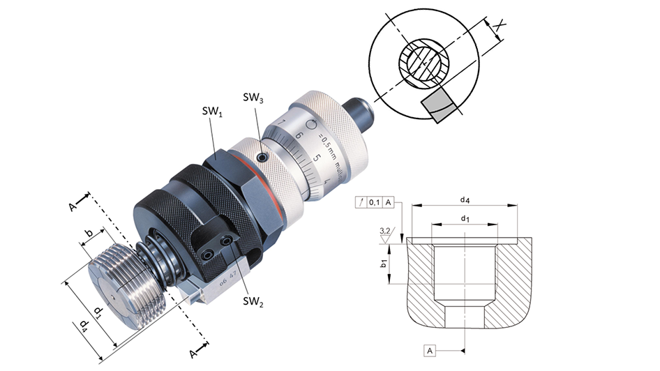 Whitworth Rohrgewinde ISO 1179-1 / DIN 3852-2 english